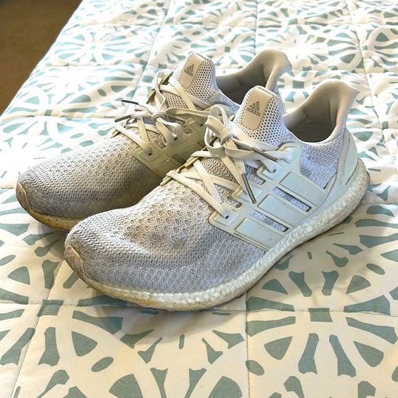 adidas | Shoes | Adidas Ultra Boosts Triple White Mens 2 | Poshmark